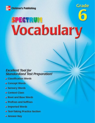 Amazon.co.jp: Spectrum Vocabulary, Grade 6 : Douglas, Vincent: 洋書