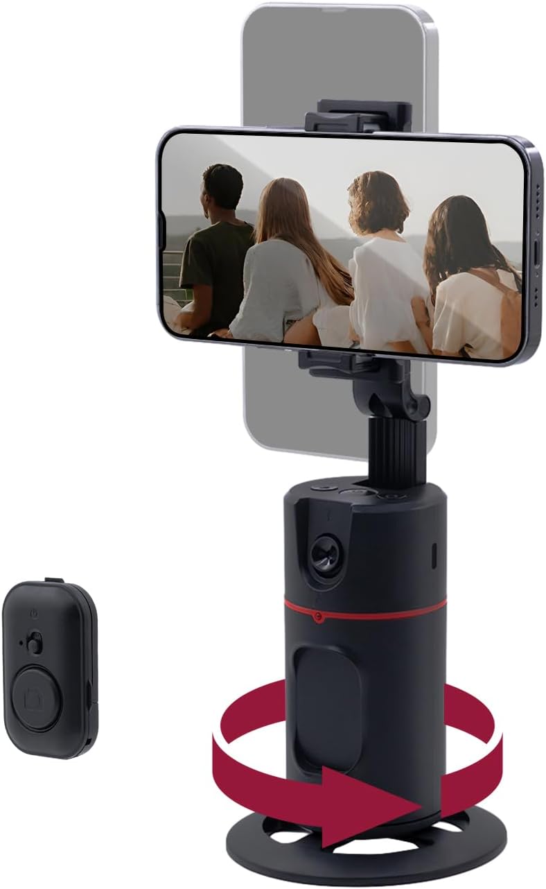 Auto Face Tracking Tripod, Mcbazel 360 Rotating Smart Face & Body ...