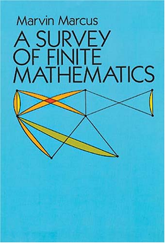 Amazon.com: A Survey of Finite Mathematics: 9780486675534: Marcus ...