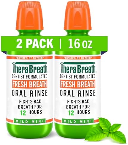 Amazon.com : TheraBreath Healthy Gums 24-Hour Oral Rinse (Pack of 6 ...