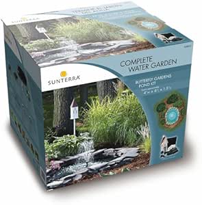 Amazon.com : LR Nelson 320015 Sunterra Butterfly Gardens Complete Pond ...