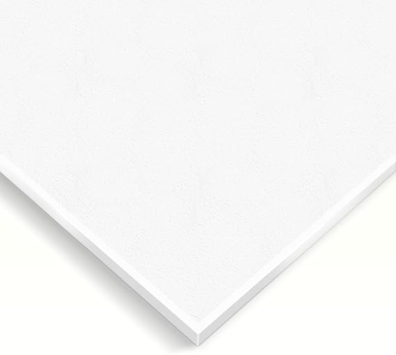 Easy Clean Viynl Suspended Ceiling Tiles 595mm x 595mm : Amazon.co.uk ...