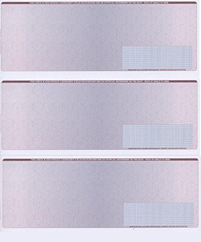 Snapklik.com : 300 Computer Checks "Ultimate Security" - Heavy Paper 28 ...