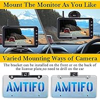 Amazon.com: Wireless Backup Camera HD 1080P Bluetooth Rear View 5 Inch ...