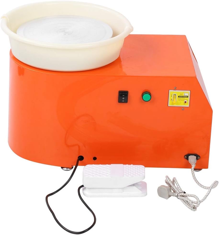 Pottery Wheel,Electric Pottery Wheel, 30Cm 350W Pottery Forming Machine ...