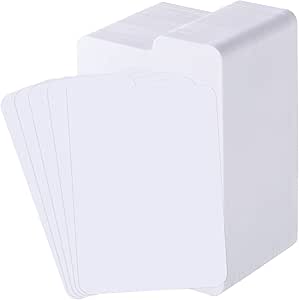 Amazon.com: 100 Pieces Dividers Card Trading Plastic Cards Separators ...