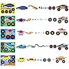 Amazon.com: 20 PCS Monster Truck Make Your Own Stickers with 10 Designs ...