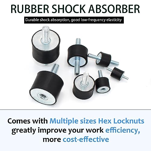 Snapklik.com : M6 Rubber Studs Shock Absorber Anti-Vibration Isolator ...