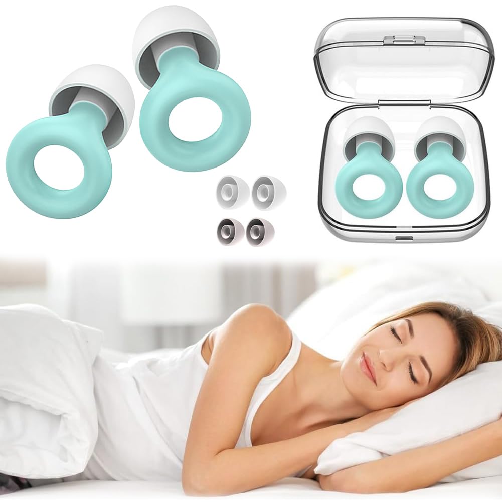 Buy MULZI Premium Silicone Earplugs for Noise Cancelling - Ideal for ...