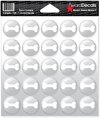 Amazon.com: JarThenaAMCS Dog Paw Helmet Stickers 200Pcs 1" Pet Paw Self ...