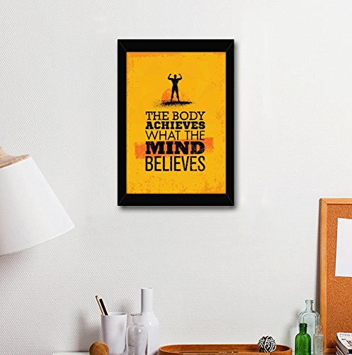Buy TiedRibbons® Motivational wall posters for guys with frame | poster ...