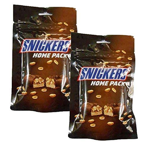 Snickers Chocolates-Home-Pack of 2 and Silver Plated Coin : Amazon.in ...