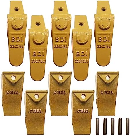 BDI Wear Parts Assembly 230X156 Backhoe Shank / X156S Bucket Teeth ...