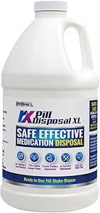 Amazon.com: RX Pill Disposal XL, Safe Effective Solution, Destroy and ...