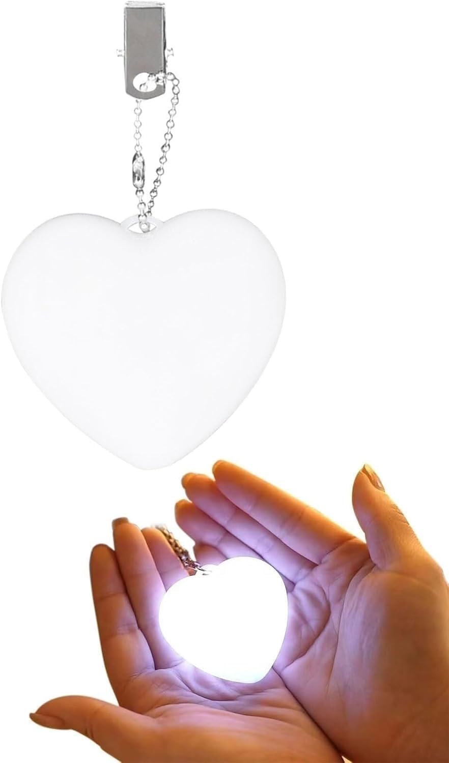 TALTAW Purse Light Handbag Light Sensor Heart Shape Bag Illuminator ...