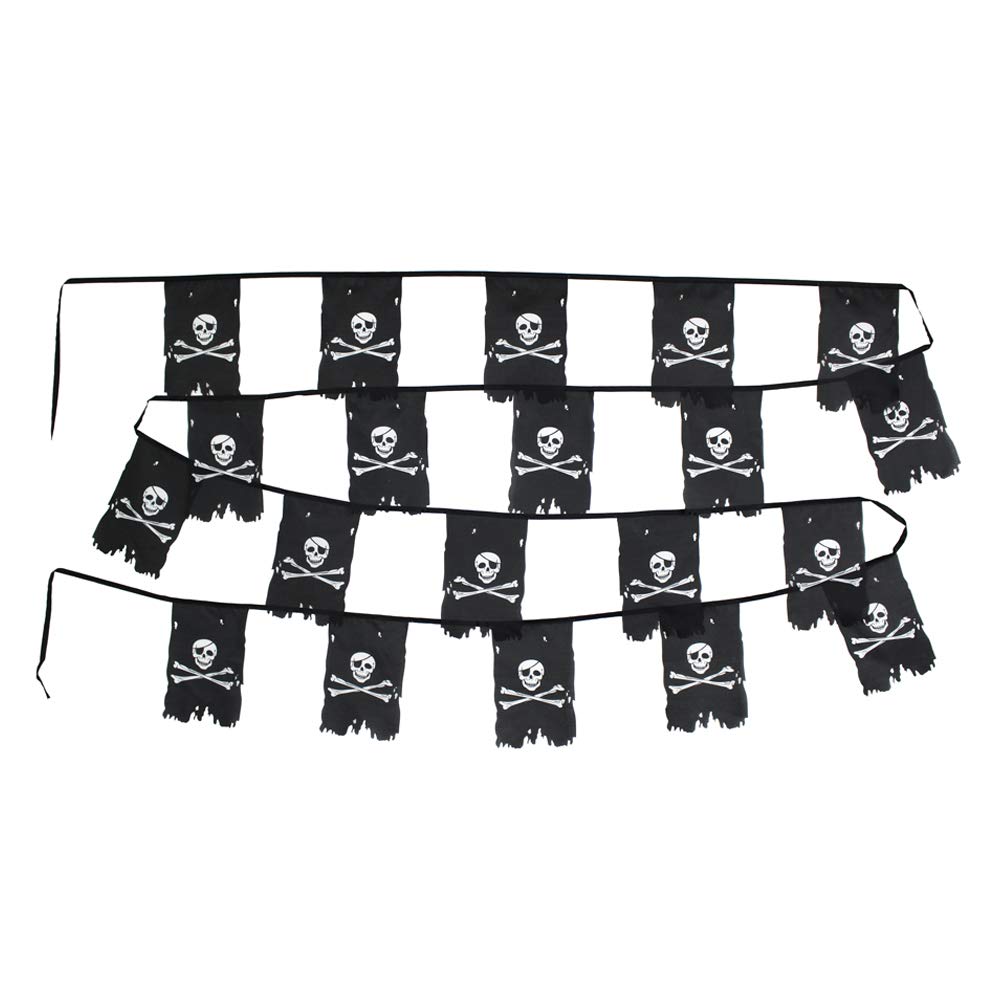 Mini Pirate Flag Printable PIRATE PARTY Flags, Pirate Party Straw