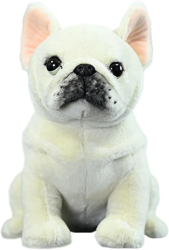 Amazon.com: ZCPACE French Bulldog Stuffed Animal - 9.1'' Realistic ...