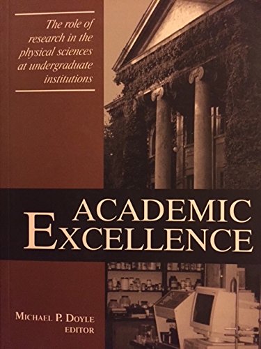 Academic excellence: The role of research in the physical sciences at ...