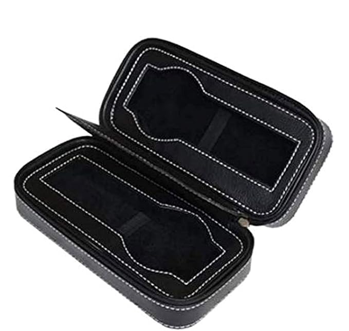 VIPREKHO 2 layer Watch Zipper Pouch – Watch Carrying Case for Traveling ...