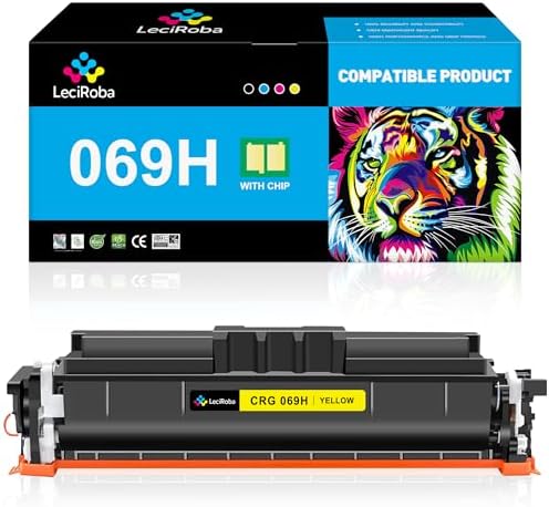 Amazon.com: LeciRoba Compatible Toner Cartridges Replacement for Canon ...