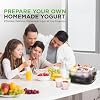 Amazon.com: Nutrichef 9 Cup Automatic Yogurt Maker | Includes 9 - 5 oz ...