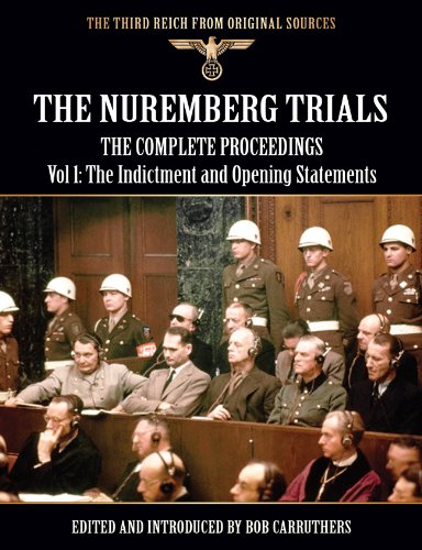 Amazon.com: The Nuremberg Trials - The Complete Proceedings Vol: 1 The ...