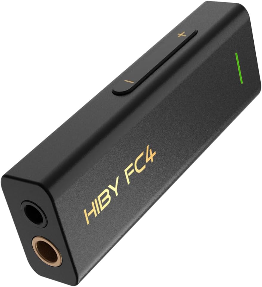 Amazon.com: HiBy FC4 Headphone Amplifier Portable DAC with 4.4mm and 3.5mm Headphones Outputs ...