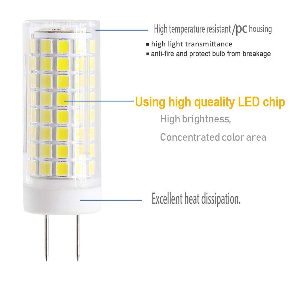 Snapklik.com : G8 Led Bulb, 7W G8 Led Lamps, 75W Halogen Bulb ...