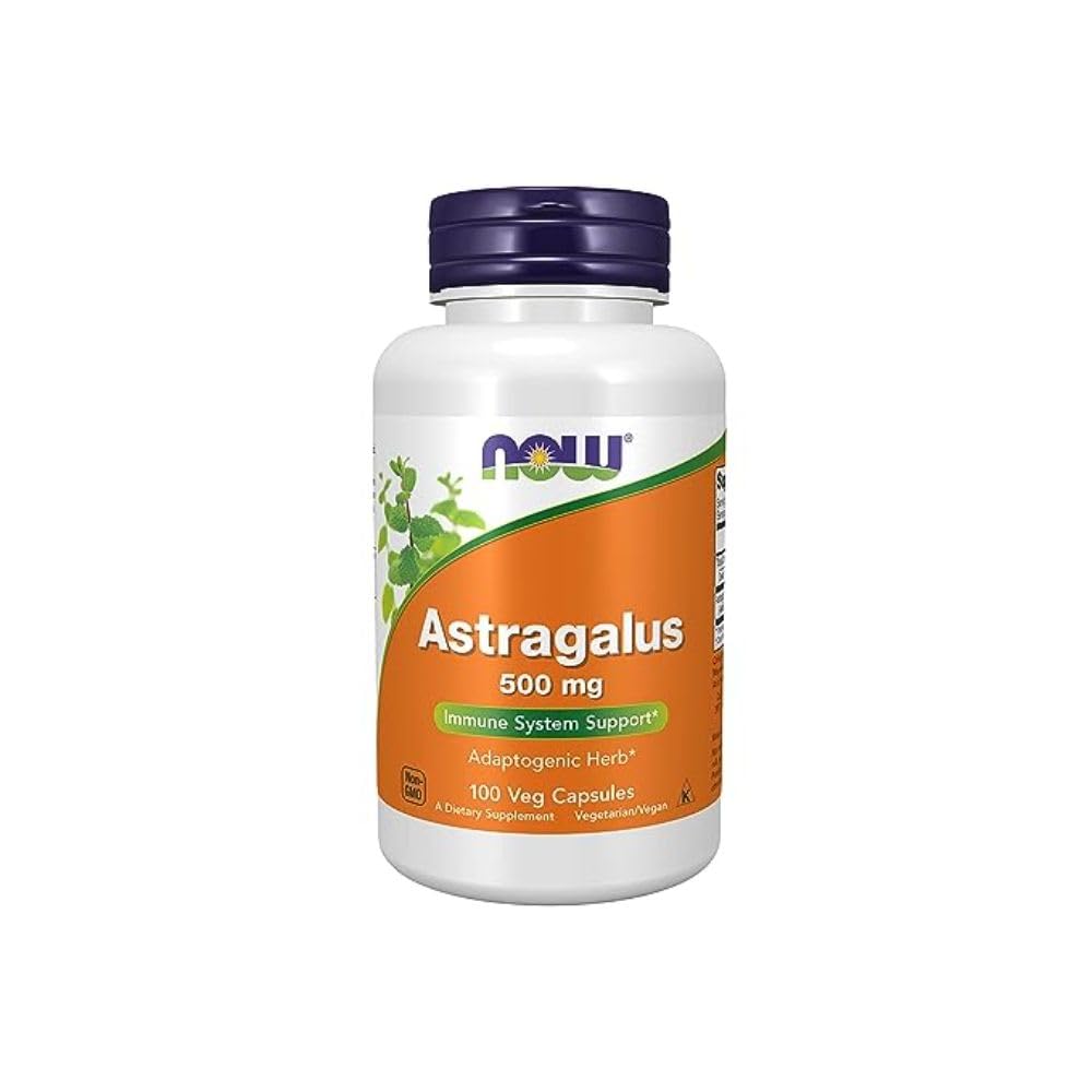 NOW Supplements Astragalus 500mg Capsules, 100 Count : Amazon.ca ...