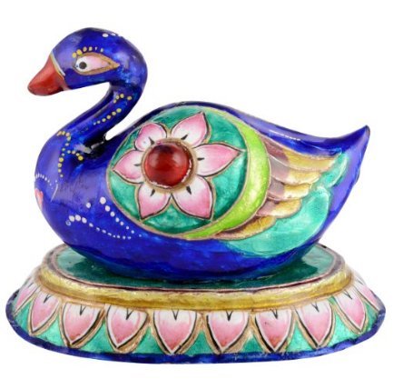 Picasso Silver Duck Figurine (3x2, Blue) : Amazon.in: Home & Kitchen