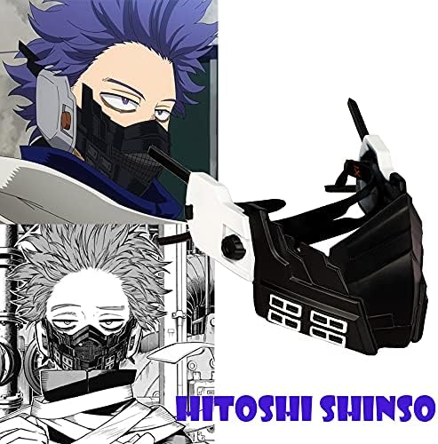 Hitoshi Shinso Mask Academia Mens Cosplay Accessory Costume Resin Mask ...