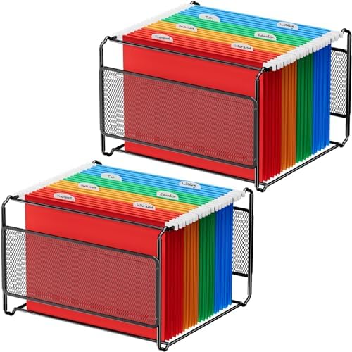 Amazon.com : Legal/Letter Size Hanging File Folder Frame,Special Design ...