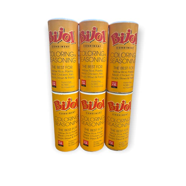 Amazon.com : Bijol Coloring and Seasoning, 4 oz (pack of 6) : Meat ...