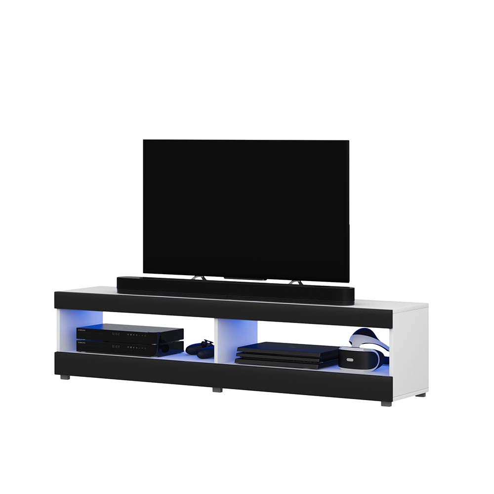 buy-selsey-tv-lowboard-white-matt-black-high-gloss-100-x-40-x-40