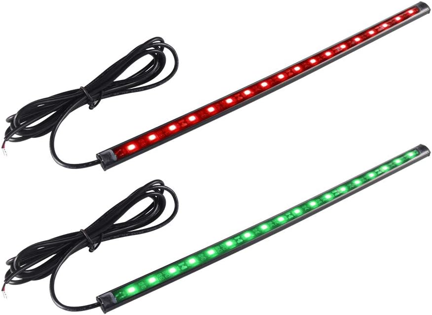LED Boat Bow Navigation Light Kits, DDSKY 12V Marine LED Boating Lights ...