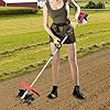 Amazon.com : 42.7CC Handheld Tiller Cultivator 2-Stroke Gas Powered ...