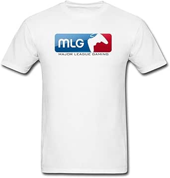 Amazon.com: CNTJC Men's Major League Gaming MLG ESports Logo T Shirt ...