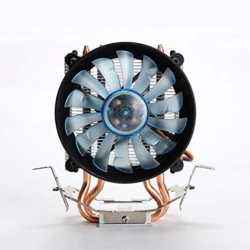 Laprite L900 CPU Heatsink Cooler Fan with 2 Copper Heat Pipes for Intel ...