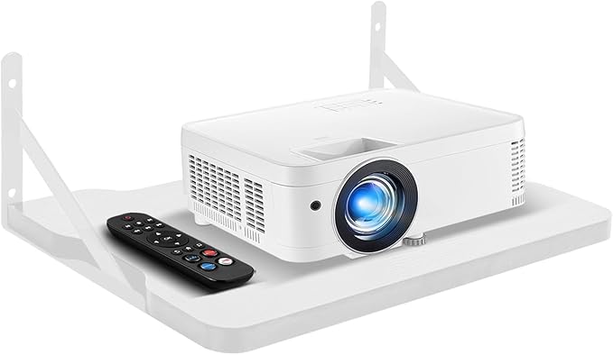 Amazon.com: White Small Mini Projector Shelf/Projector Wall Mount ...