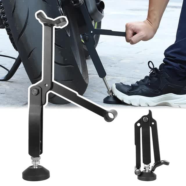 PGXPITSTOP Motorcycle Wheel Stand Portable Single Sided Paddok Stand ...