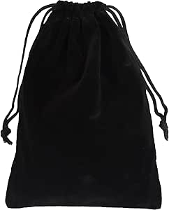 Amazon.com: 25 Pouches - Velvet Drawstring Bags for Crokinole Discs ...