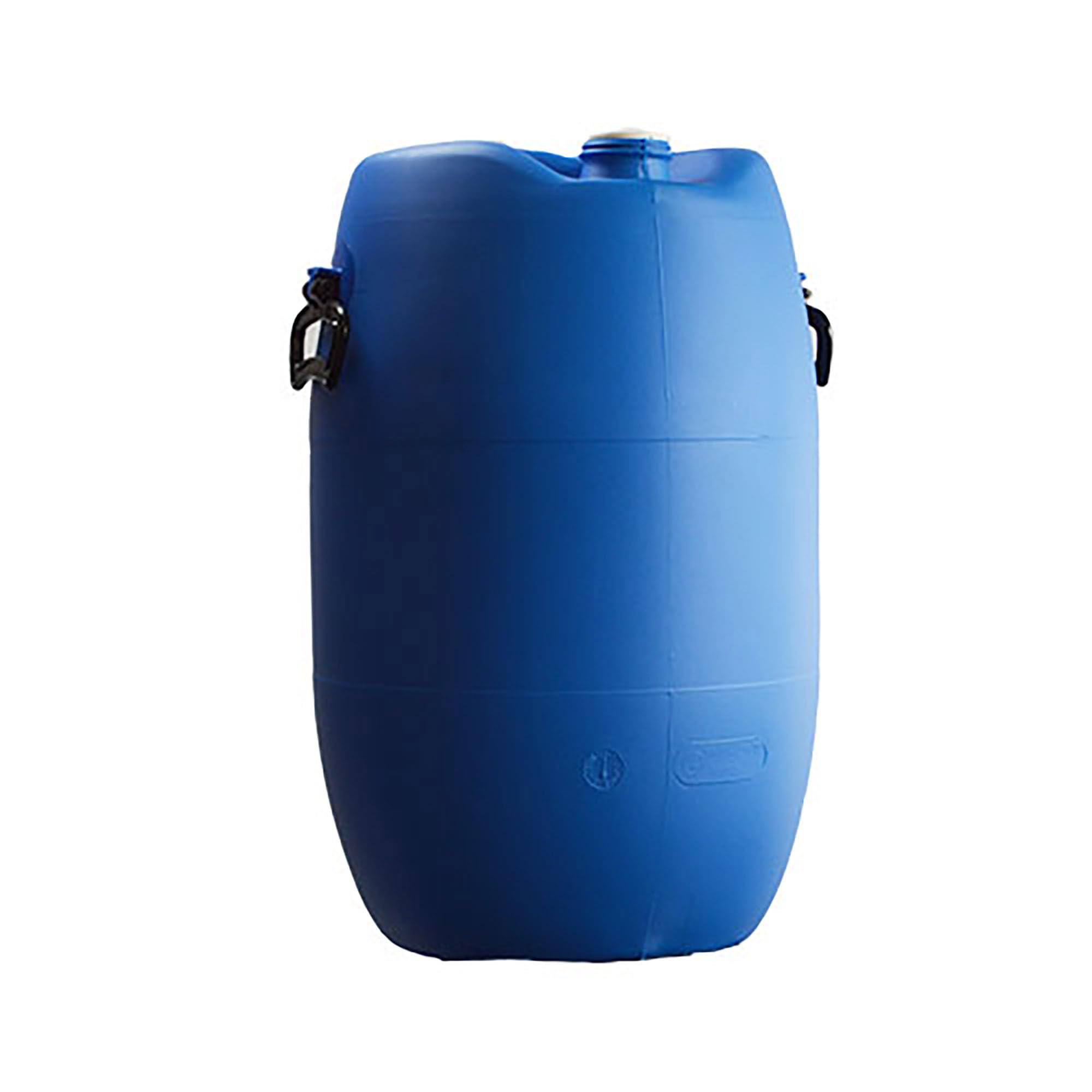 ITP Packaging 60 Litre Plastic Blue Tight Head Storage Barrel with ...