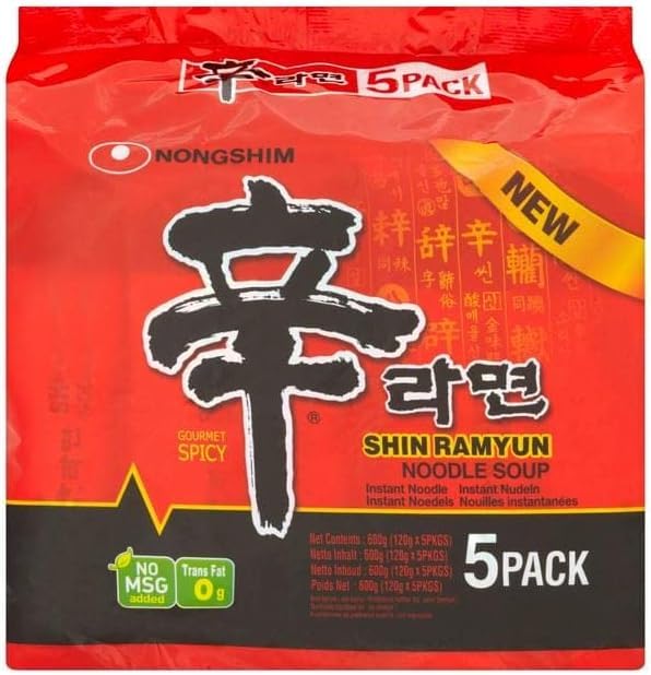 Buy Nongshim Shin Ramyun Multi Noodle | 600G | Spicy Noodles | Tasty ...