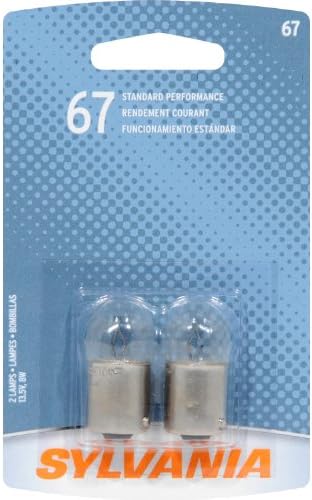 Amazon.com: Philips Automotive Lighting 67 LongerLife Miniature Bulb, 2 ...