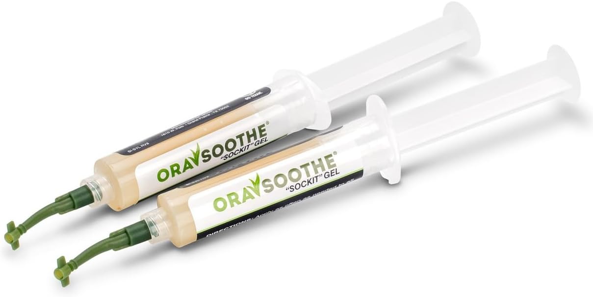 Amazon.com: 2/Pack ORA SOCKIT Gel 10g TUBE ALL-NATURAL - Non-Latex ...