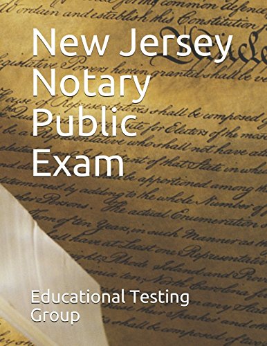New Jersey Notary Public Exam: Group, Educational Testing, Group ...