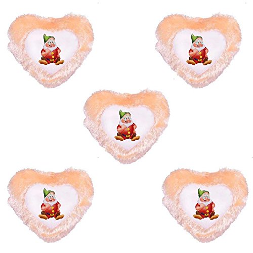 Buy Snoby Cartoon character "dwarf" Printed Cusion Cover Set of 5 ...