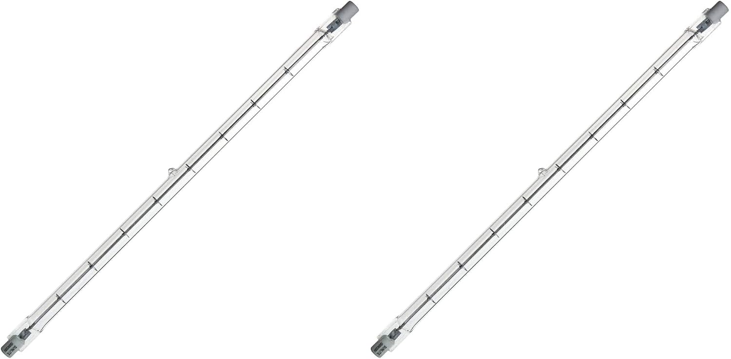Sunlite Q1000T3/CL/120V 1000-Watt Halogen Double-Ended T3 120-Volt Bulb ...
