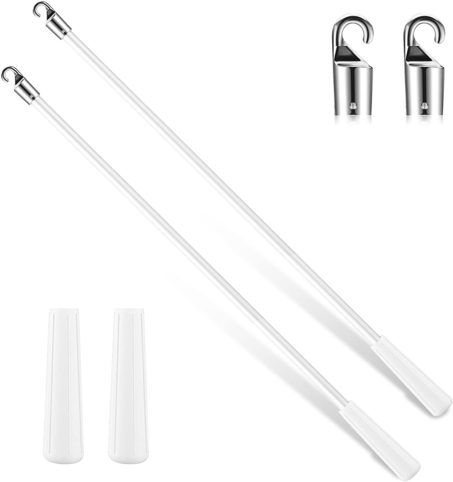 Amazon.com: Pack of 2 Wood Tilt Wand for Horizontal Blinds (Closed Loop ...