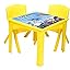 A406 Strong Kids children Table and Chairs set for Study Garden Indoor ...